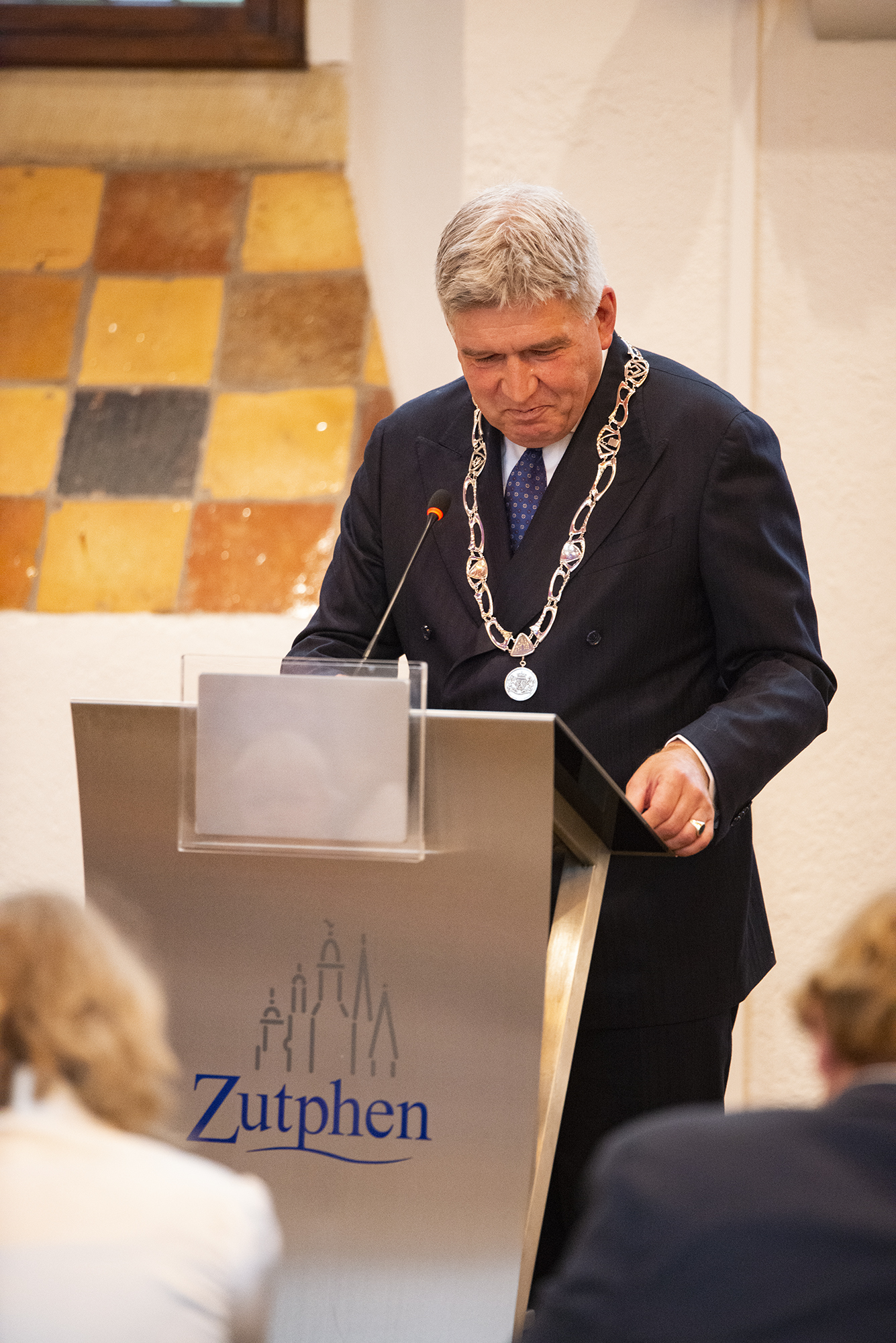 Installatiespeech burgemeester Zutphen, Wimar Jaeger, Zutphen 17 april ...
